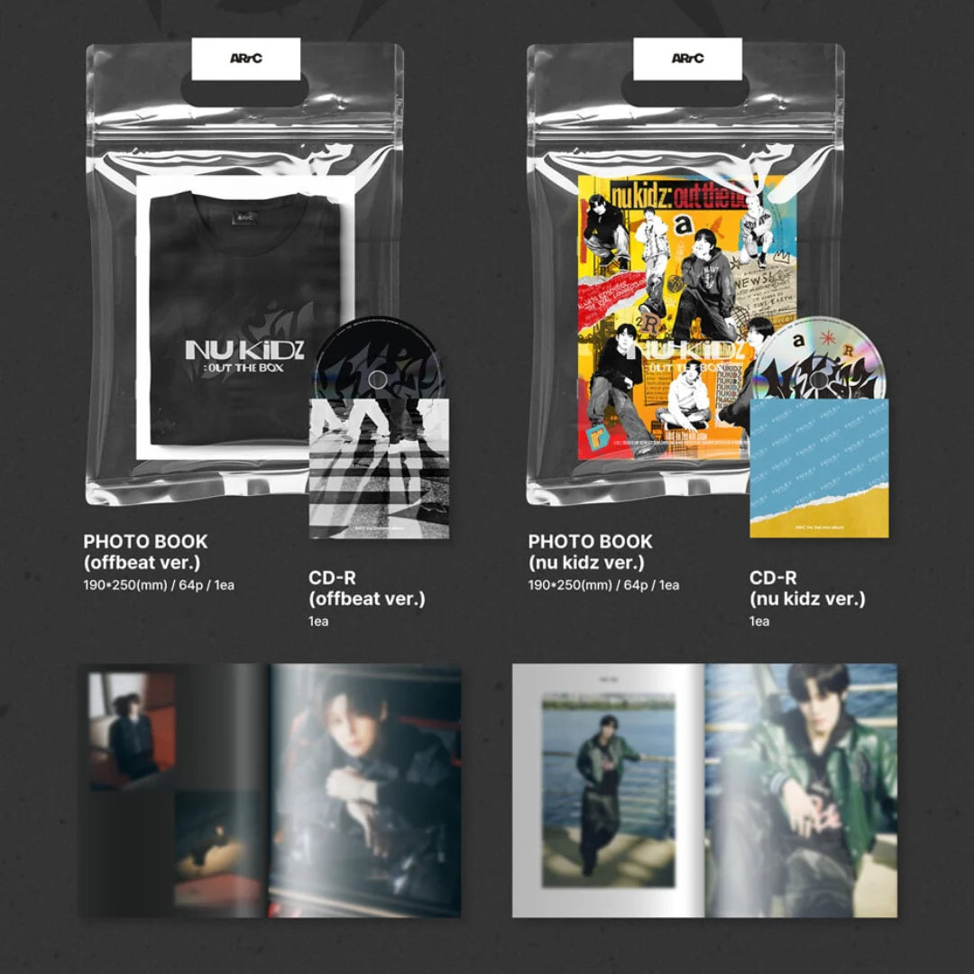 ARrC - 2nd EP Album [nu kidz: out the box] – PLOGHVEY KPOP